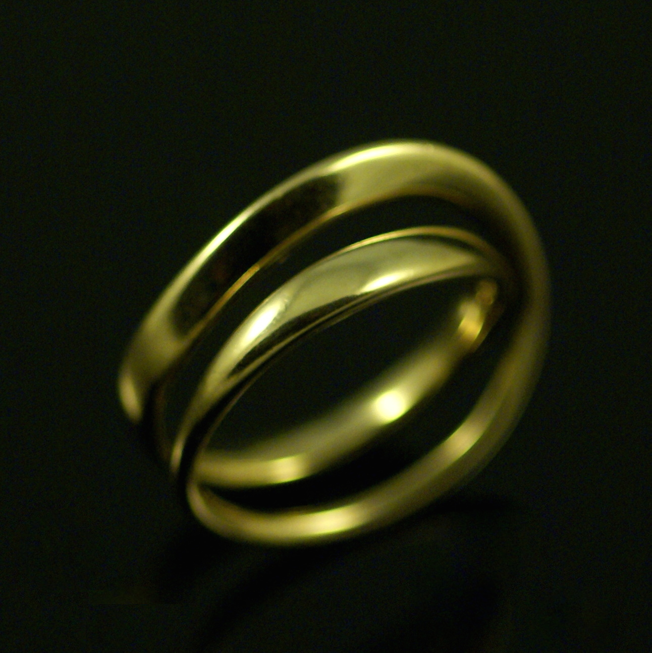 WorldAntique.net - Georg Jensen 18k Gold Ring #1369 - MÖBIUS - Torun